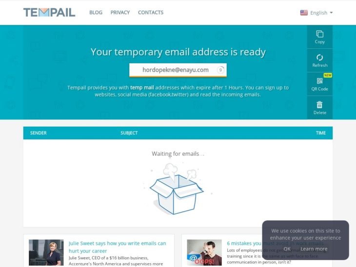 10 Temporary Email Services To Help You Avoid Spam | Inspirationfeed