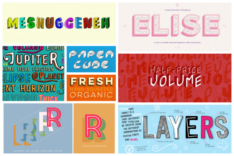 29 3D Fonts For Your Creative Projects (Free & Premium) | Inspirationfeed