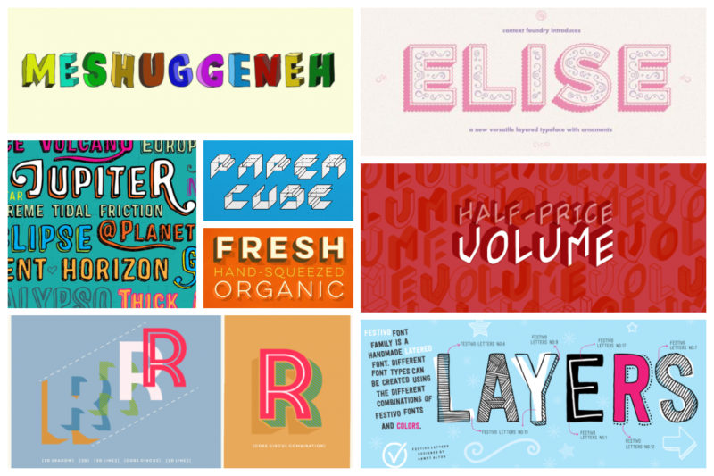 29 3D Fonts For Your Creative Projects (Free & Premium) | Inspirationfeed