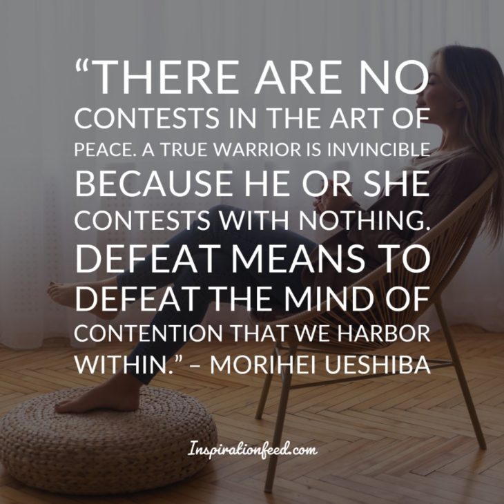 146 Peace Quotes to Achieve Inner Peace | Inspirationfeed