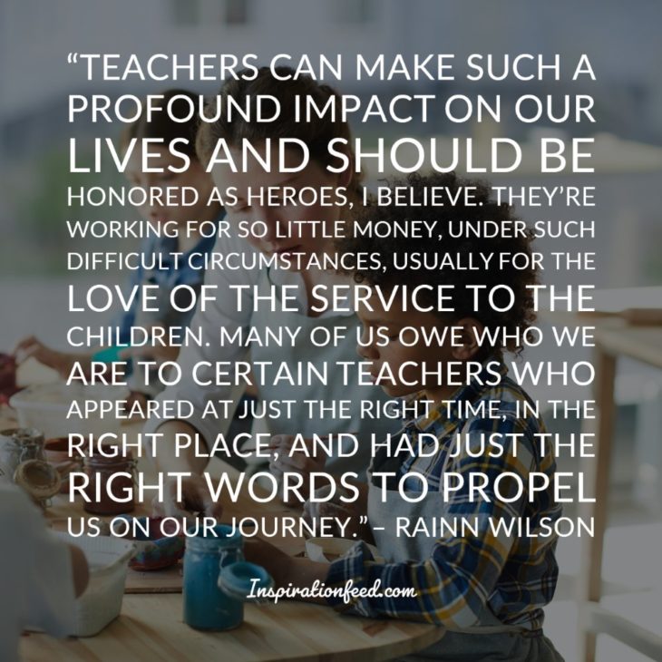80 Quotes to Honor and Inspire Teachers | Inspirationfeed