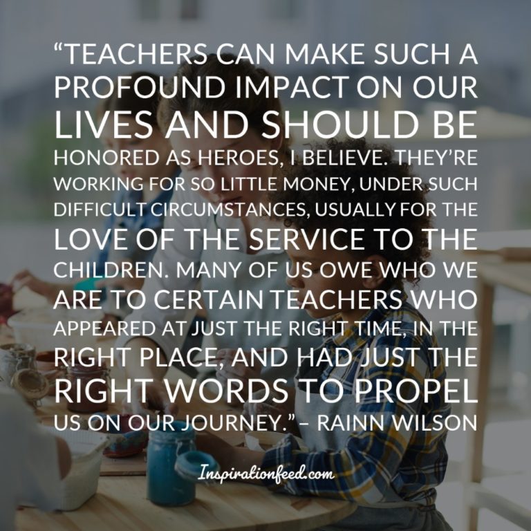80 Quotes to Honor and Inspire Teachers | Inspirationfeed