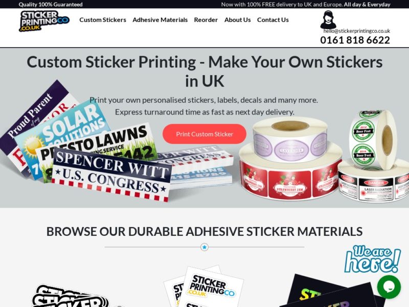11 Unbeatable Custom Sticker Services to Transform Your Marketing ...