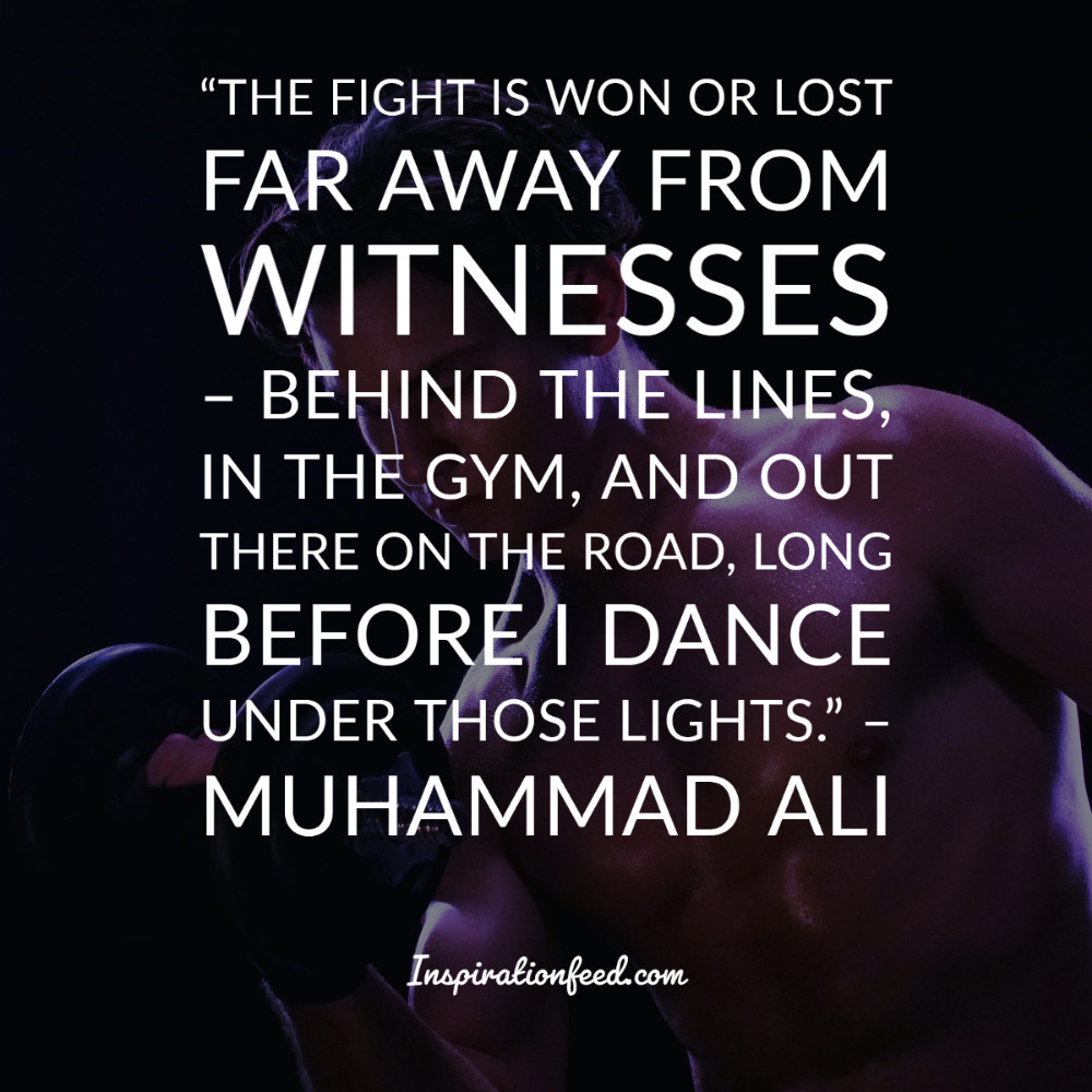 64 Muhammad Ali Quotes on Life and Success | Inspirationfeed