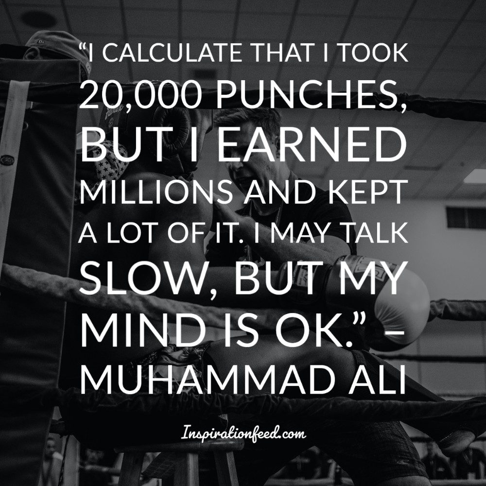 64 Muhammad Ali Quotes on Life and Success | Inspirationfeed