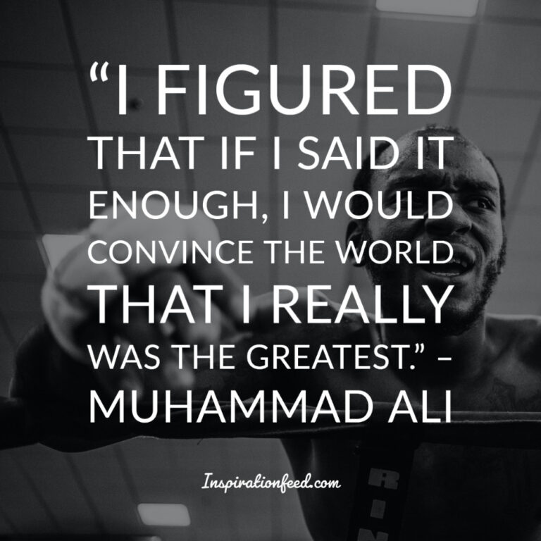 64 Muhammad Ali Quotes on Life and Success | Inspirationfeed