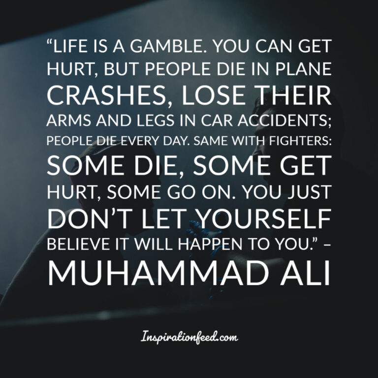 64 Muhammad Ali Quotes on Life and Success | Inspirationfeed
