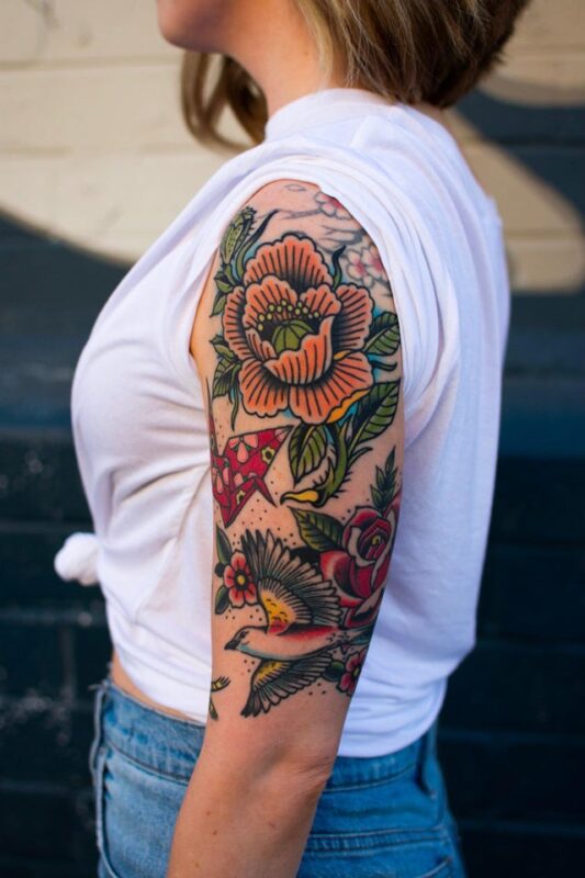 45 Traditional American Tattoos That are Bold and Beautiful ...