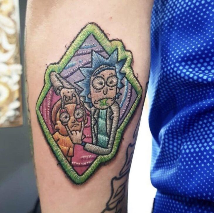 25 Rad Embroidery Tattoos (New Trend) | Inspirationfeed