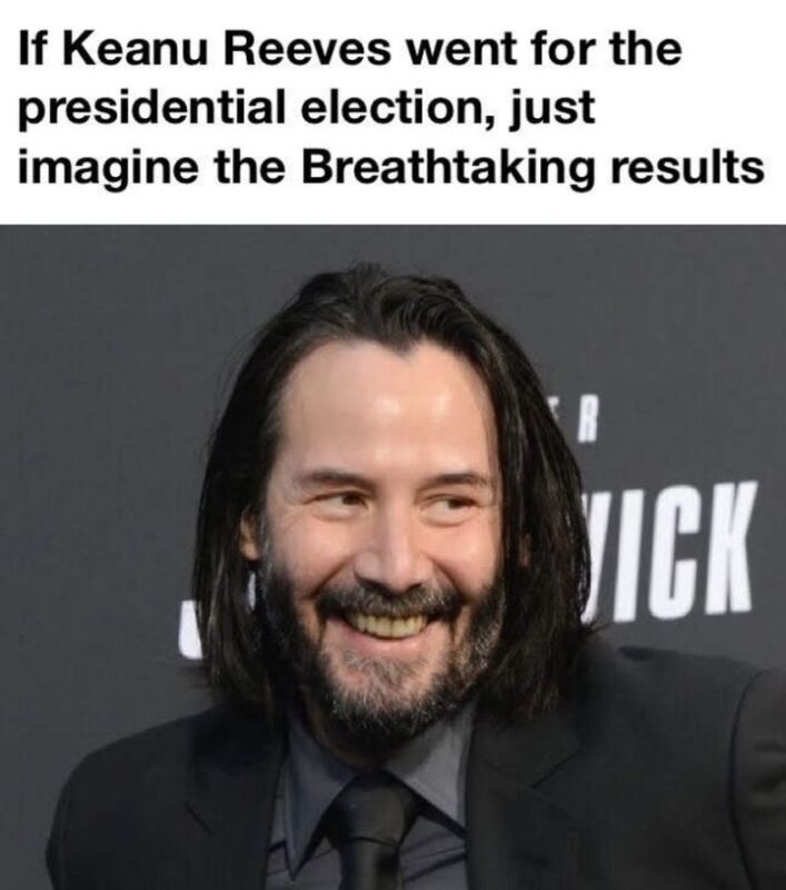 60 Wholesome Keanu Reeves Memes | Inspirationfeed
