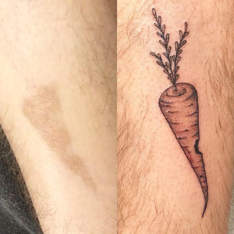 55 Incredible Scar Tattoo Cover Ups | Inspirationfeed