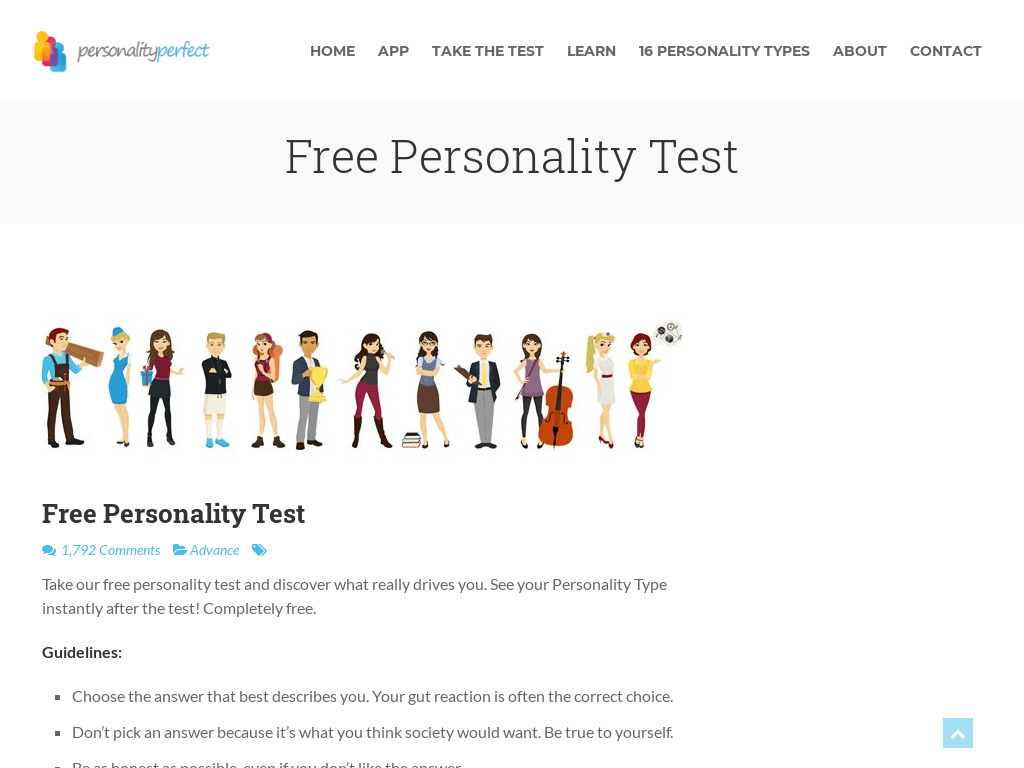 16 Free Personality Tests to Discover Who You Are | Inspirationfeed