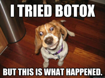 20 Hilarious Botox Memes That Show What Happens When It Kicks In ...