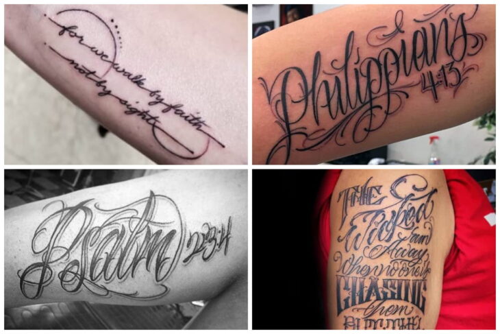 40 Inspirational Bible Verse Tattoo Designs and Ideas | Inspirationfeed