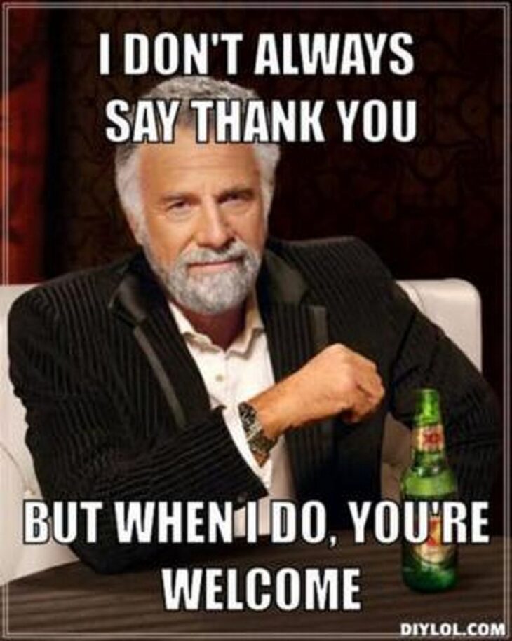 45 Hysterical Thank You Memes To Express Your Appreciation | Inspirationfeed
