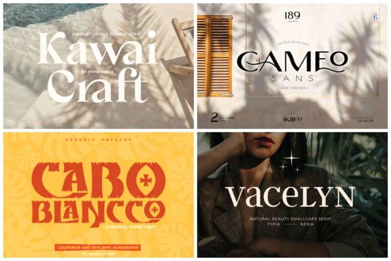 30 Caribbean Typefaces For Perfect Tropical Vibes | Inspirationfeed