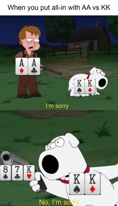 50 Witty Poker Memes Every Player Will Relate To | Inspirationfeed
