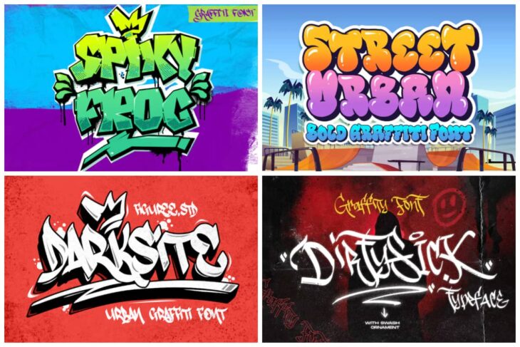 20 Rad Graffiti Fonts to Add a Little 'Street' to Your Next Design ...