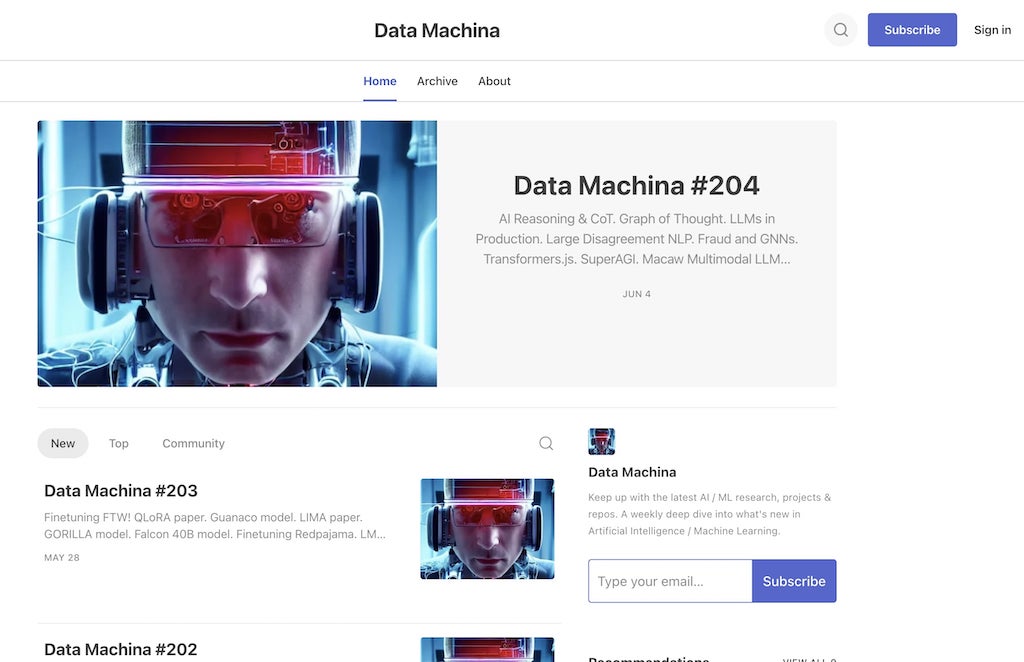 20 Best Newsletters About AI (Be in The Know) | Inspirationfeed